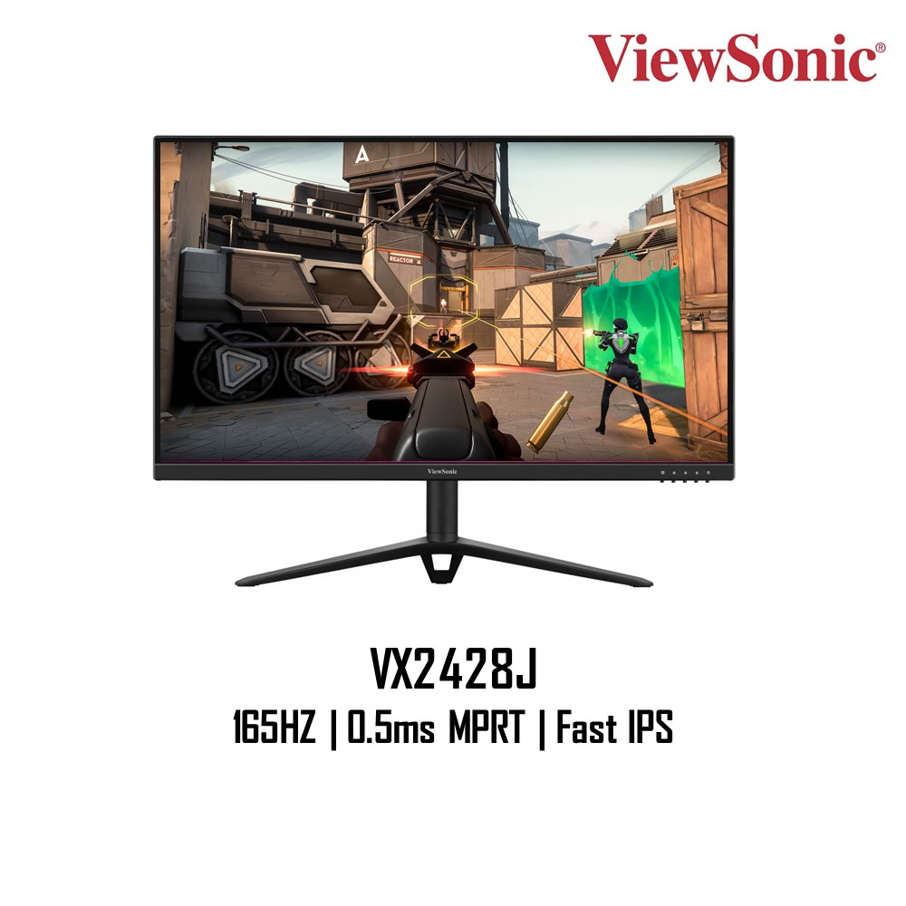 VIEWSONIC VX2428J 24" IPS 0.5MS 165HZ (OC 180HZ) FULL HD GAMING MONITOR ...