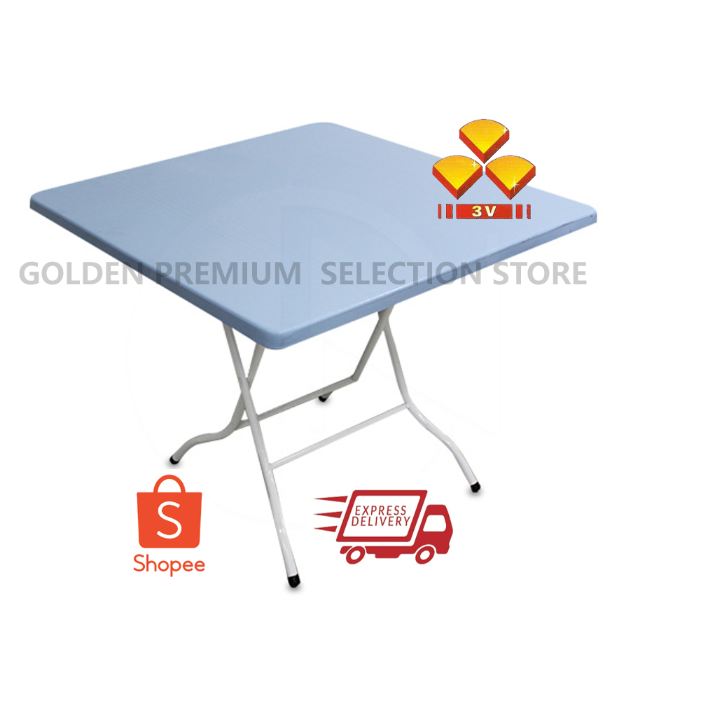 3V Fordable Plastic Table / 3V Meja Lipat Plastik (Square / Segi Empat ...