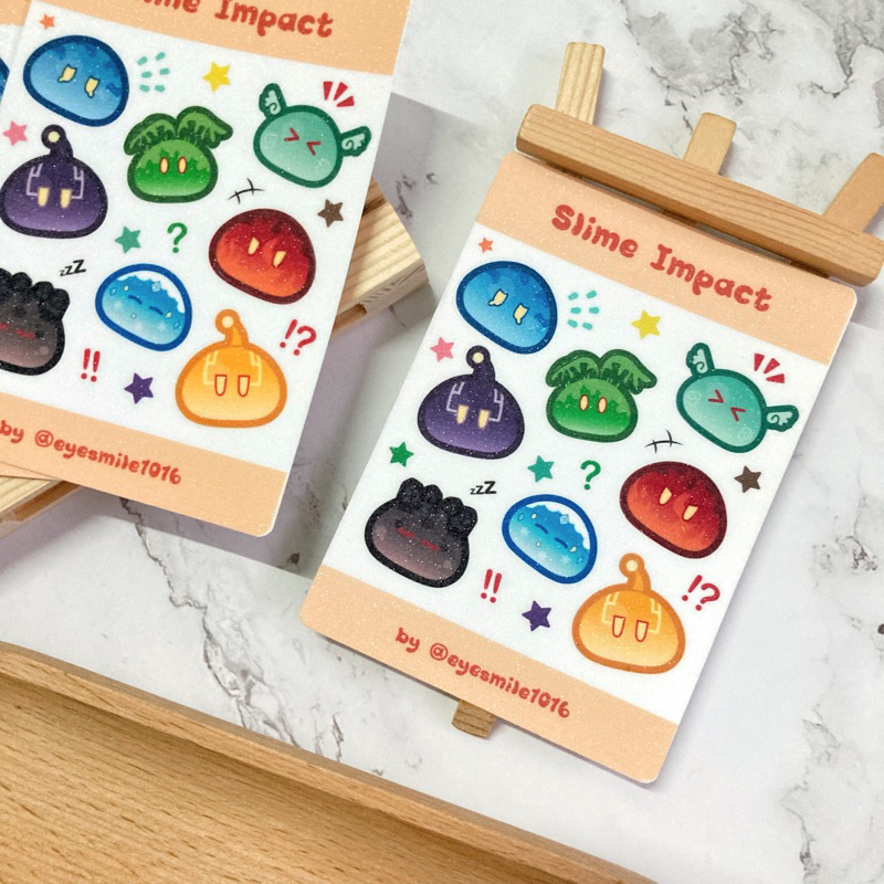 Genshin Impact - Slime Sheet | Shopee Malaysia