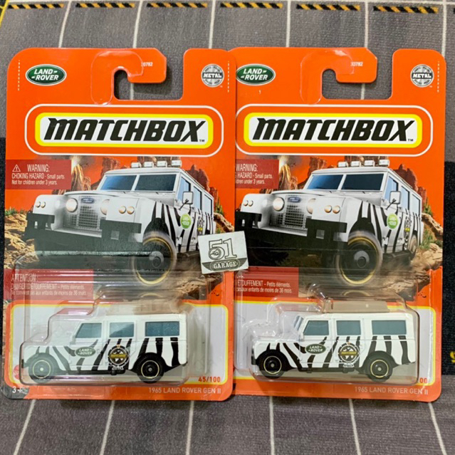 Matchbox 1965 Land Rover Gen II - Safari Roof Variations | Shopee Malaysia