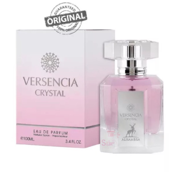 Versencia Crystal 100ml EDP Sham by Maison Alhambra Luxurious Freshness ...