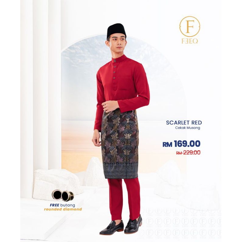 RAYA 2023| BAJU MELAYU FEEQ (chat utk warna dan size) | Shopee Malaysia