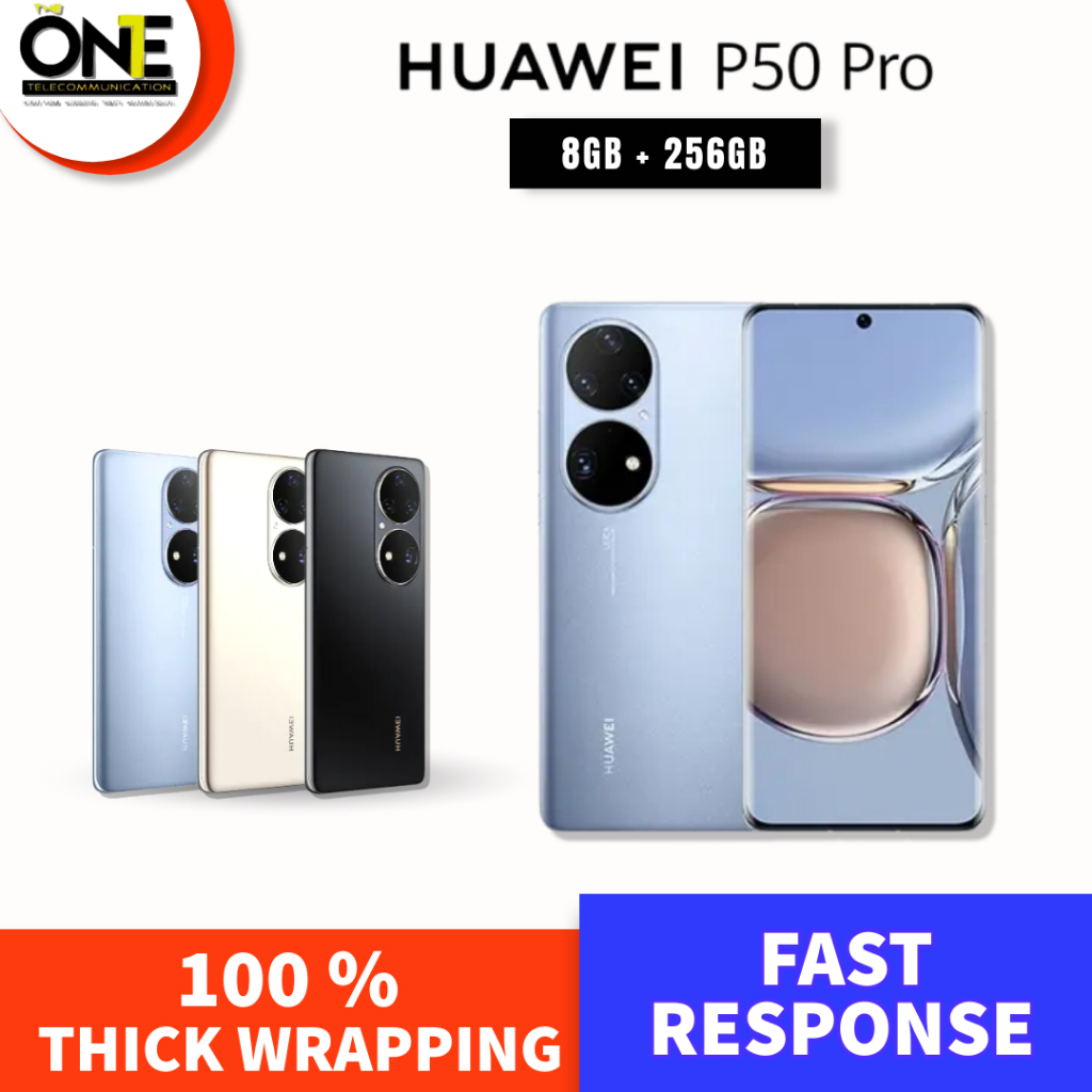 HUAWEI P50 Pro | 200x True-Steady Super Zoom | 6.6" True-Chroma Display ...