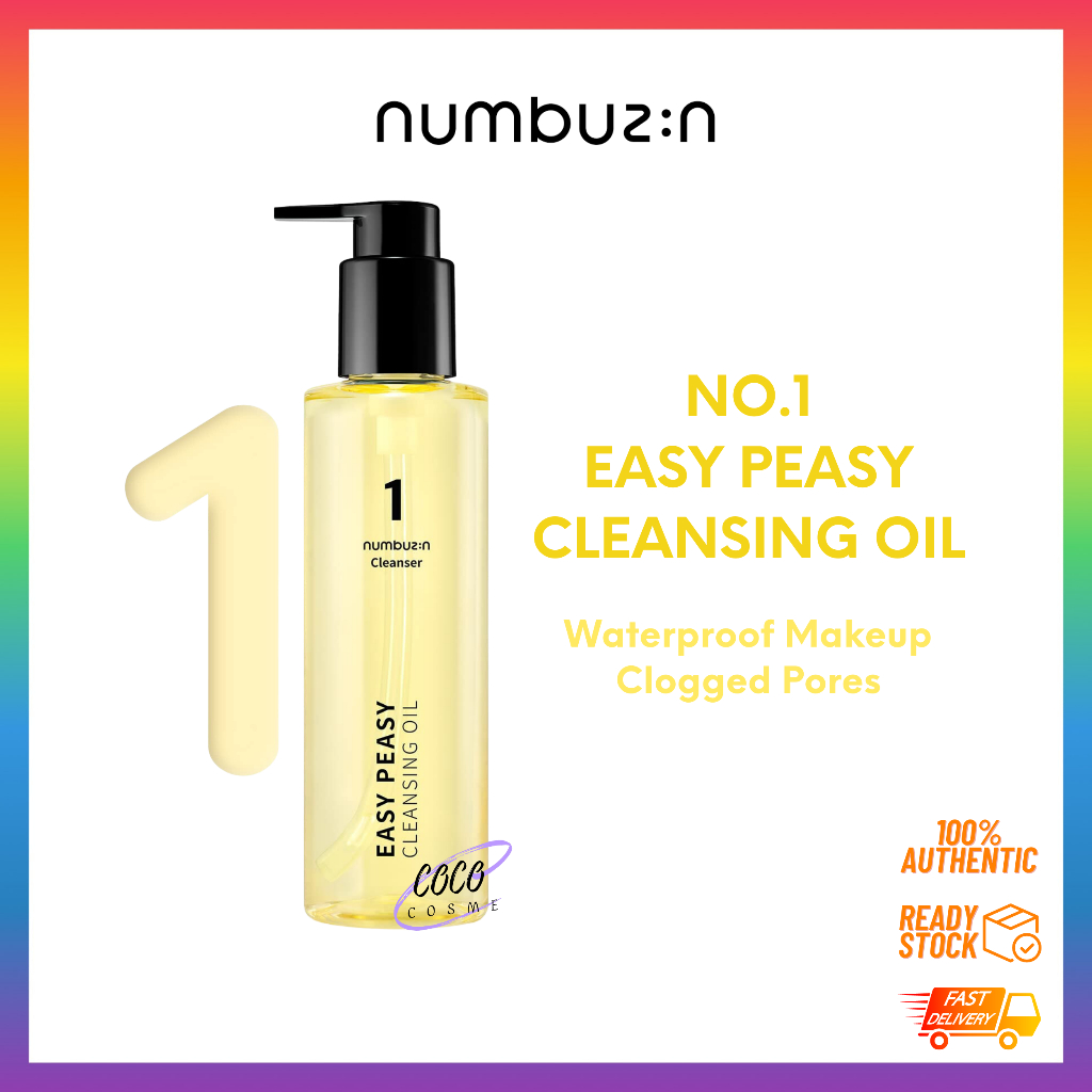NUMBUZIN NO.1 Easy Peasy Cleansing Oil 200ml | Shopee Malaysia