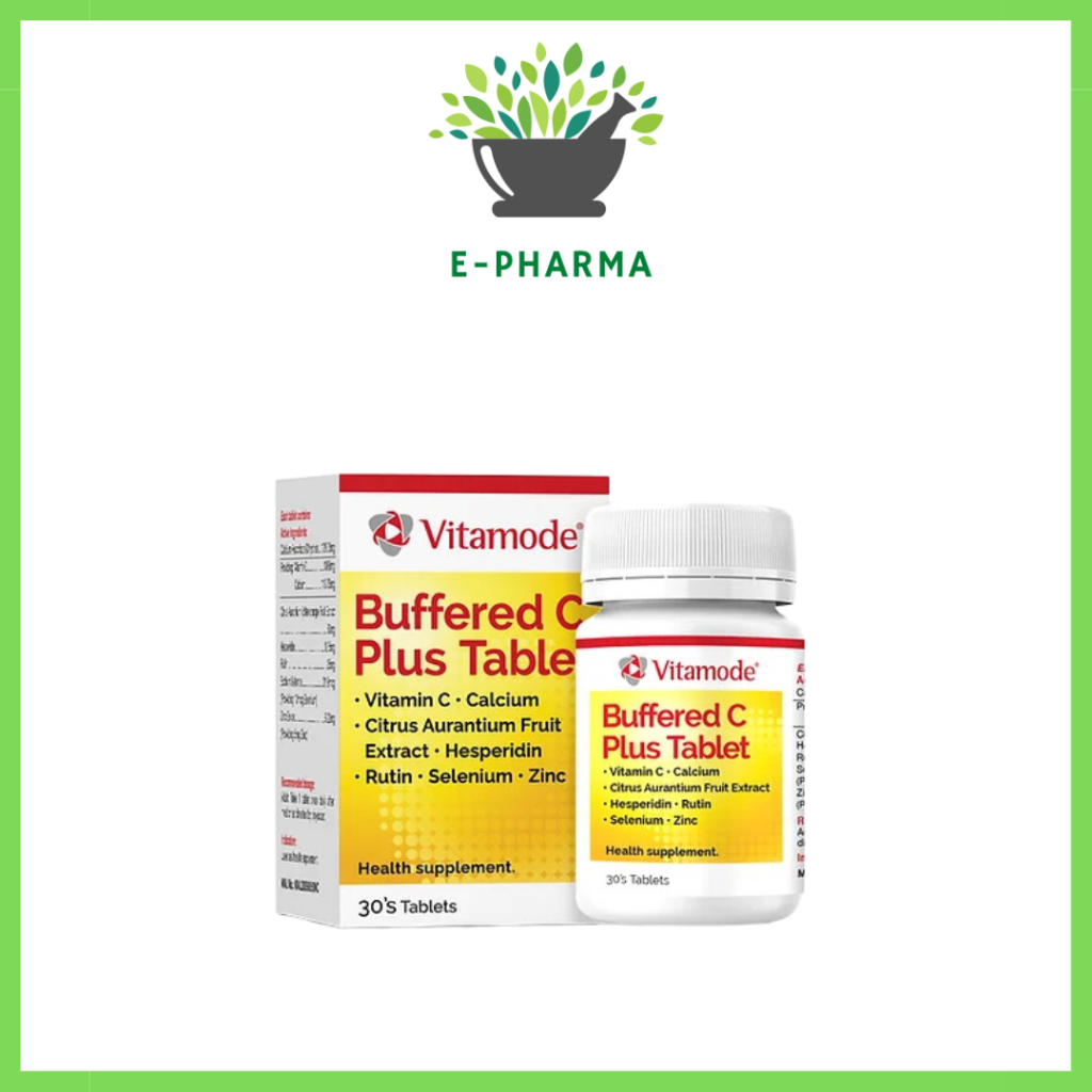 Vitamode Buffered C Plus Tablet 30's | Shopee Malaysia