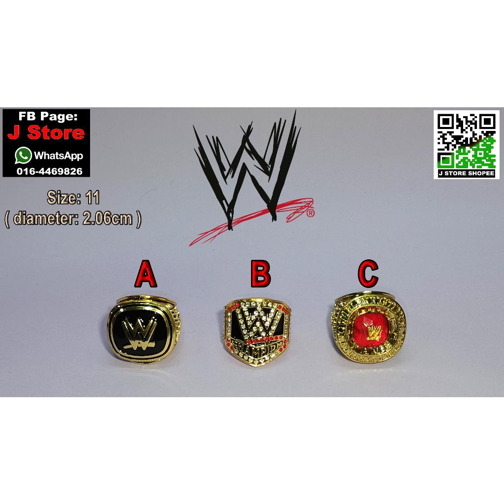 WWE World Wrestling Ring ( J Store ) | Shopee Malaysia
