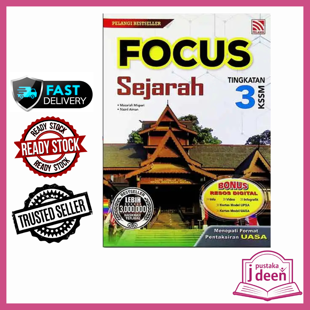 JDEEN BUKU RUJUKAN TINGKATAN 3 SEJARAH - FOCUS 2023 | Shopee Malaysia JDEEN BUKU RUJUKAN TINGKATAN 3 SEJARAH - FOCUS 2023 | Shopee Malaysia