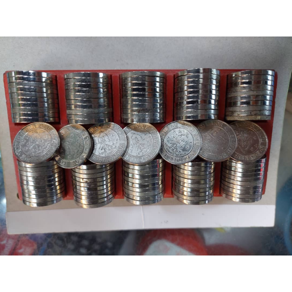 CUTE TWITIES BIRDS COIN 143PCS FOR ARCADE AND VENDING MACHINE ( TOKEN 2 ...