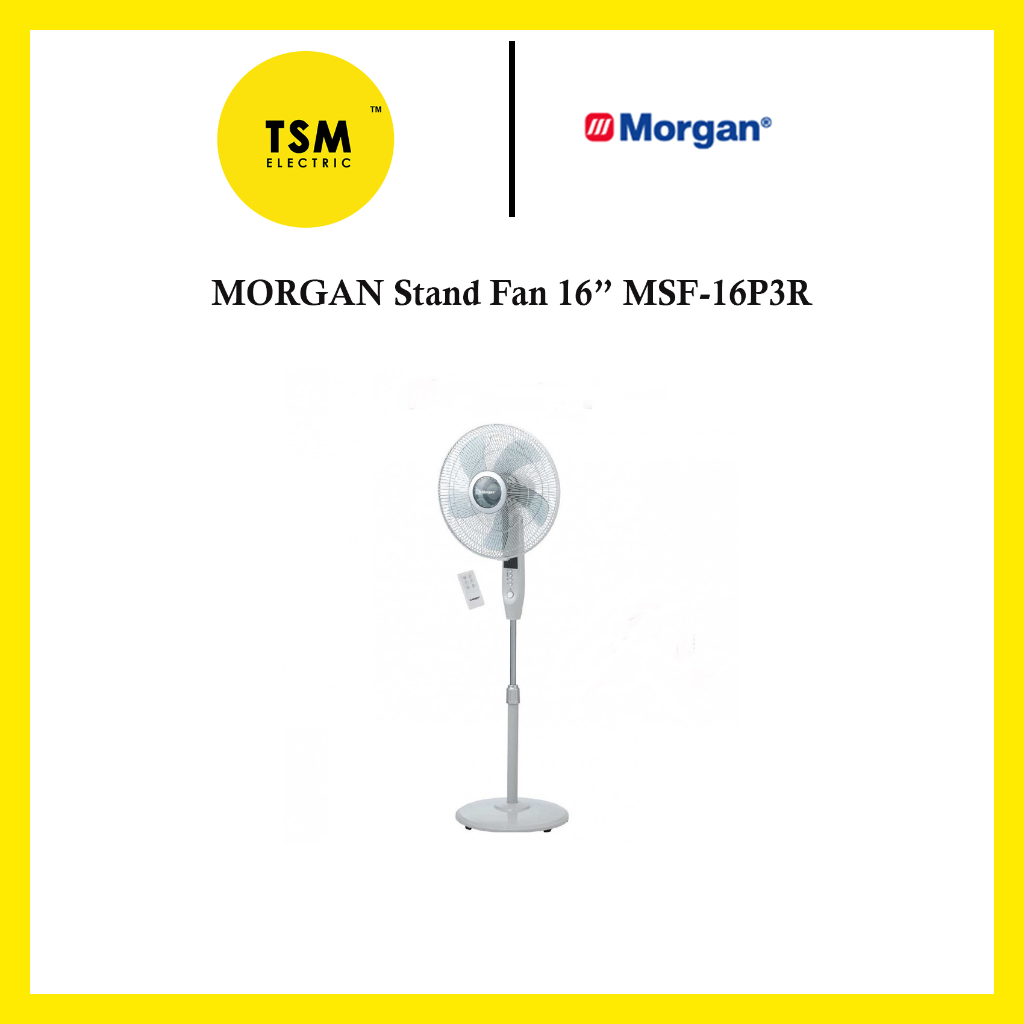 MORGAN Stand Fan 16" MSF-16P3R (Display unit) | Shopee Malaysia