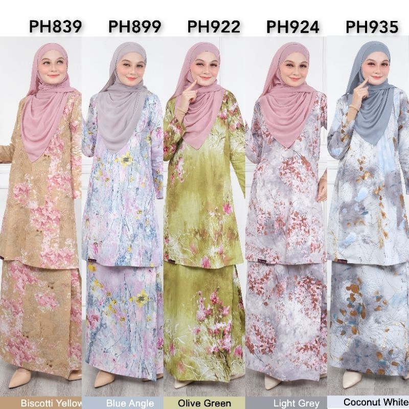 Kurung Pahang PH 839-935 Baju Kurung Tradisional Baju Berpesak Gantung ...