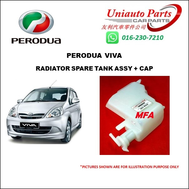 PERODUA VIVA RADIATOR SPARE TANK ASSY + CAP | Shopee Malaysia