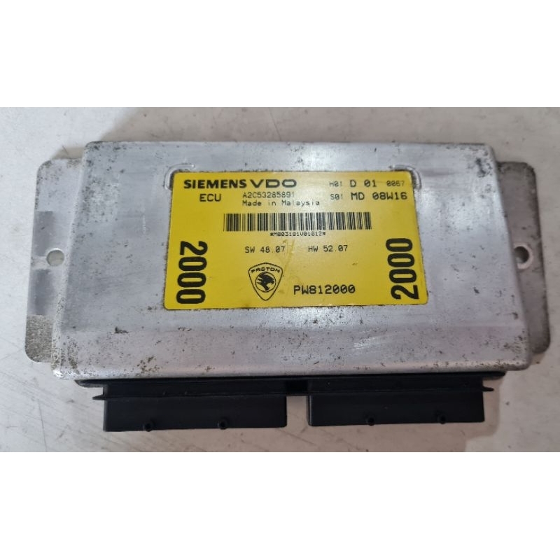 ECU PROTON SAGA BLM PW812000 (CODE 2000) USED | Shopee Malaysia