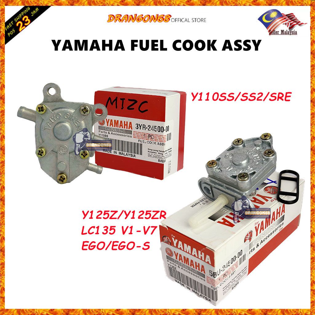 Y125ZR LC135 EGO S FUEL COCK PETROL MINYAK KOK KOC COK STOP 100% ...