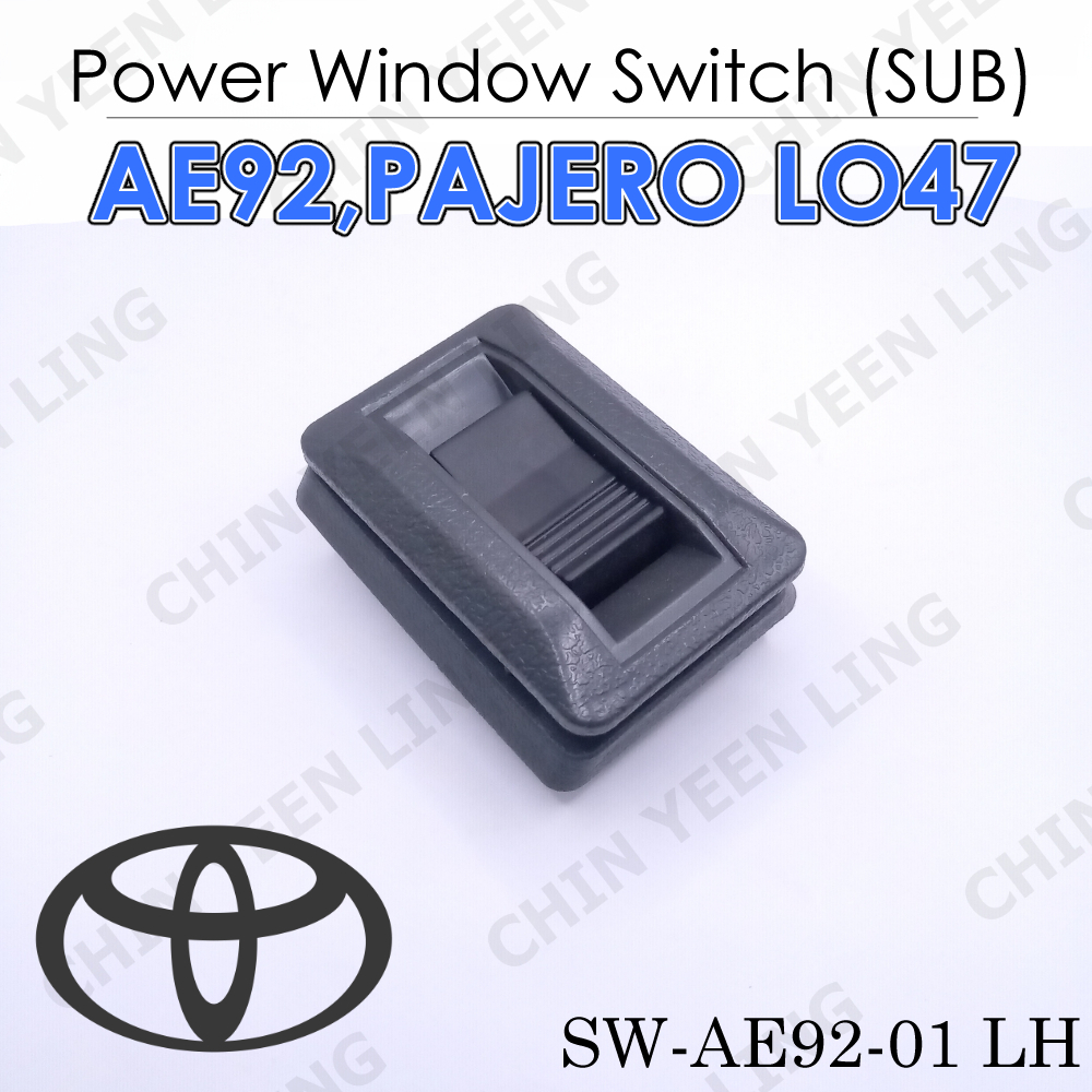 Toyota AE92,PAJERO LO47 Power Window Switch (SUB) 5PIN | Shopee Malaysia