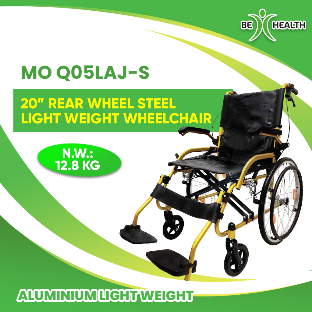 Mobilis 20" Rear Wheel Steel Light Weight Wheelchair / 20" Roda ...