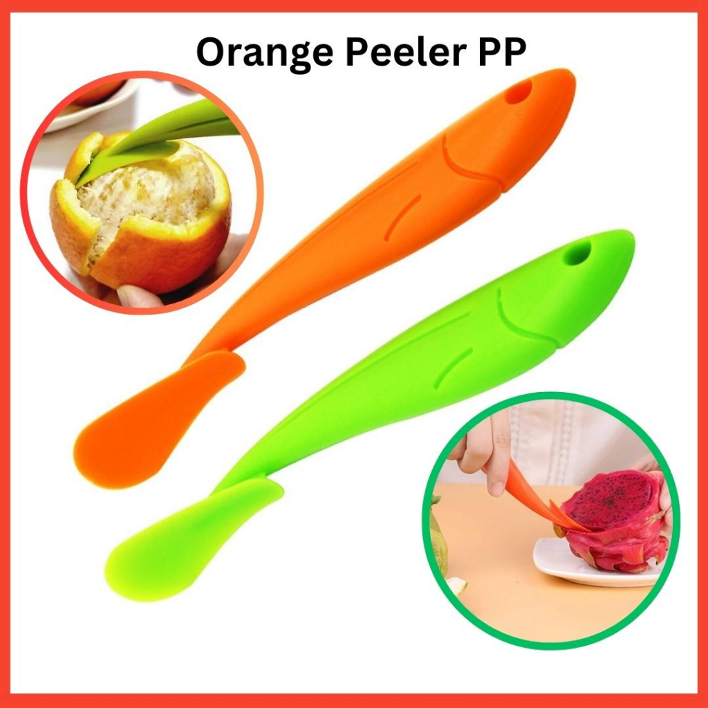 Orange Peeler PP Lemon Citrus Dragon Fruit Skin Stripper Cutter Zester ...