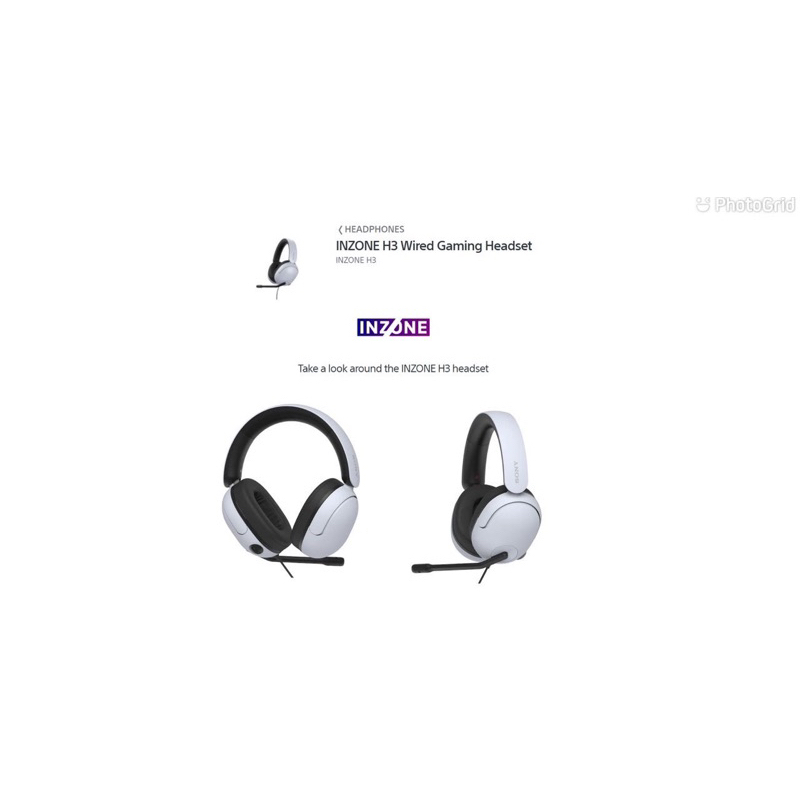Sony INZONE H3 WIRED GAMING HEADSET MDR-G300 | Shopee Malaysia