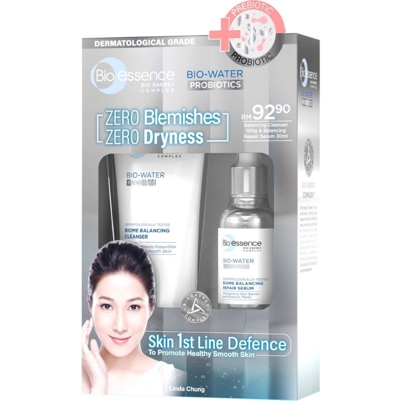 Bio essence Bio White Biome Balancing Cleanser 100g+Serum 30ml | Shopee ...