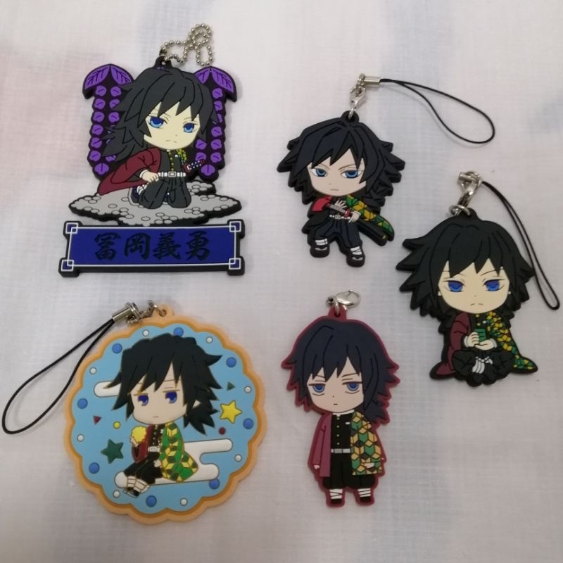 Giyu Tomioka Demon Slayer Kimetsu no Yaiba JAPAN ANIME CARTOON KEYCHAIN ...