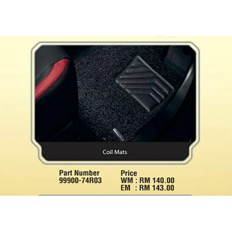 Offer Free Deliver 📢 NEW AXIA 2023, AXIA COIL MATS 100% ORIGINAL ...