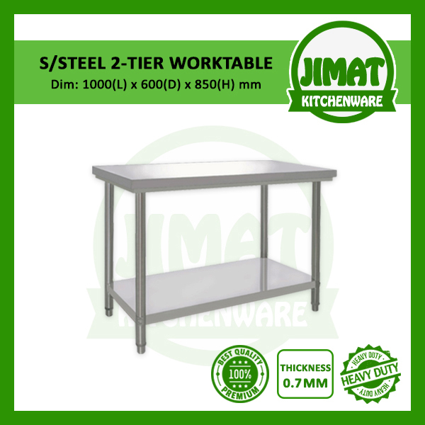 100CM/120CM(4FT) X 60CM(2FT)/75CM(2.5FT) Stainless Steel Kitchen ...