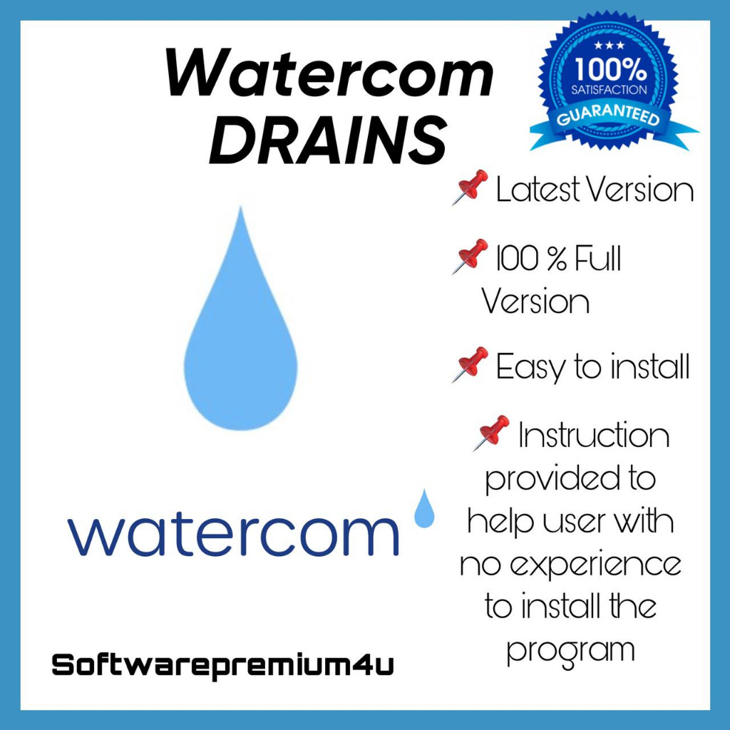 Watercom DRAINS 2023.02 🔥【Latest】🔥 | Shopee Malaysia