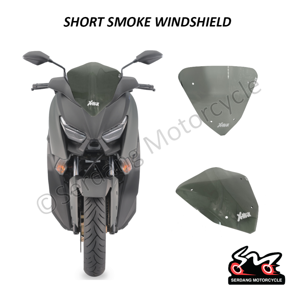 NJX Yamaha XMAX 250 Windshield Long Short Cowling Visor Windscreen Xmax ...