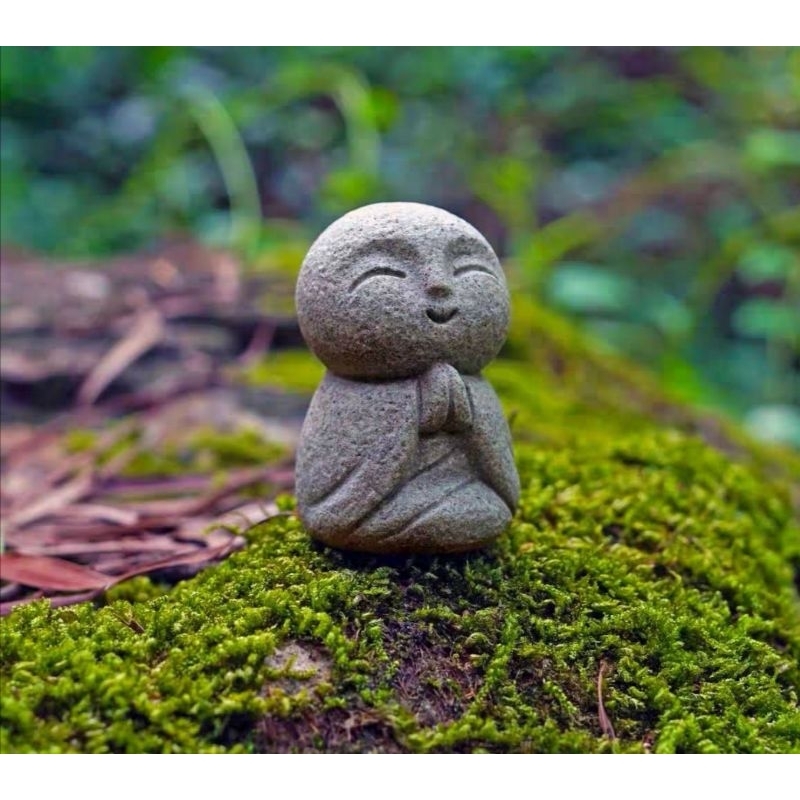 Small Jizo Statue Bonsai Accessories | Shopee Malaysia