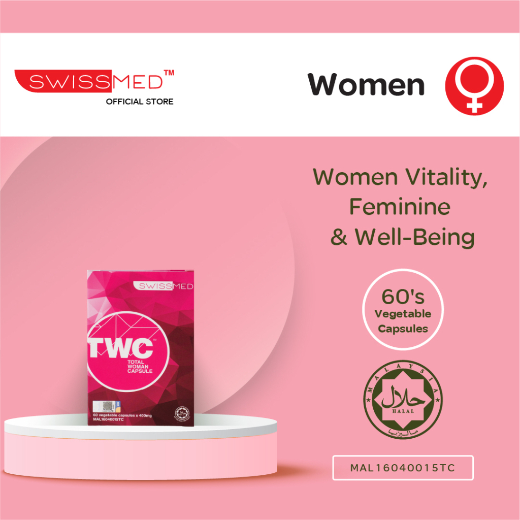 SWISSMED™ Total Woman Capsule (60's) | Shopee Malaysia
