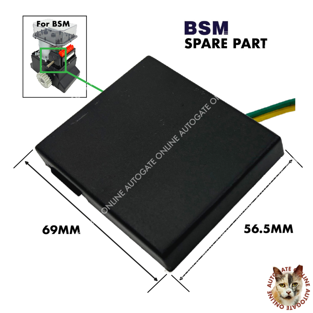 BSM AC MAGNETIC LIMIT SWITCH (SQUARE ) FOR SLIDING GATE / AUTOGATE ...