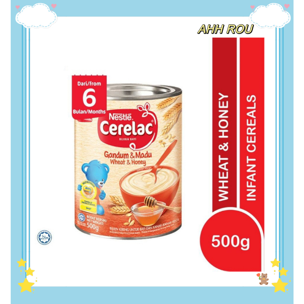 Nestle Cerelac Infant Cereals - Wheat & Honey (500g) | Shopee Malaysia