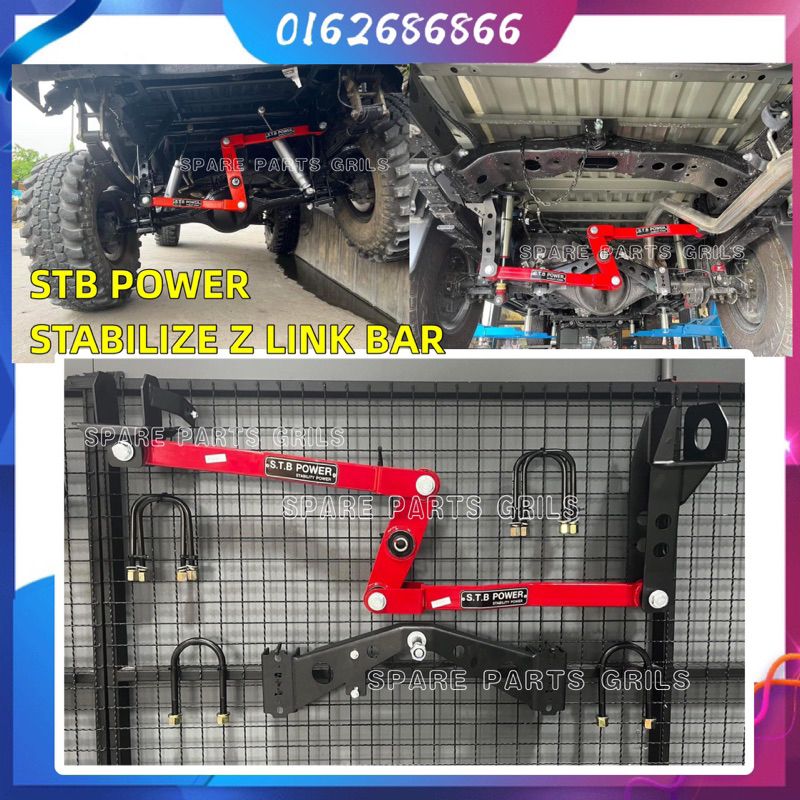 STB POWER STABILIZE Z LINK BAR WITHOUT WELDING SHAFT IMPROVE SUSPENSION ...