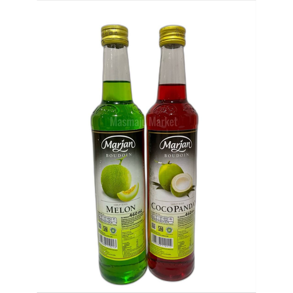 Melon & Coco Pandan Syrup Marjan Boudoin 460ML Ready Stock 💥 | Shopee ...