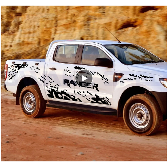 Car Body Sticker For Ford Ranger Raptor Pickup Trunk | Shopee Malaysia