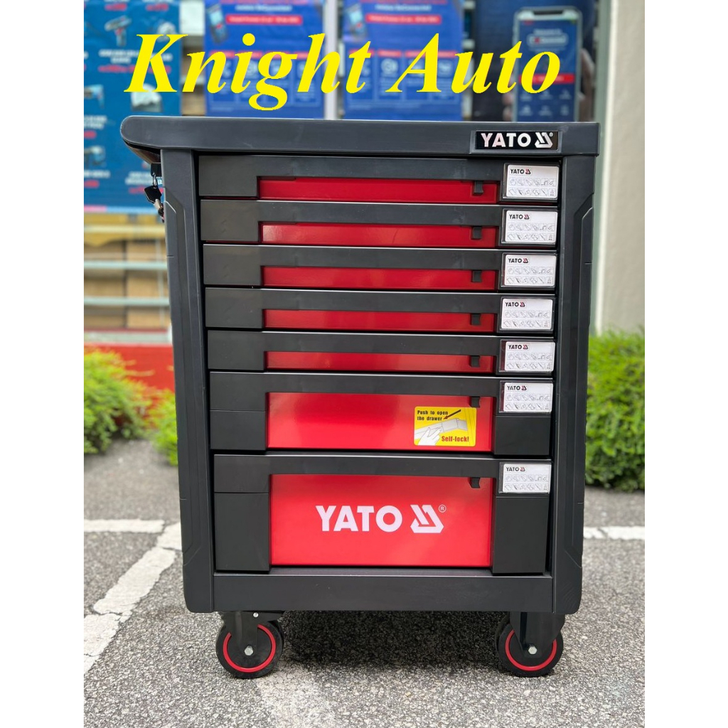 YATO YT-55290 SERVICE TOOL CABINET WITH TOOLS 7 DRAWERS 211PCS | Shopee ...