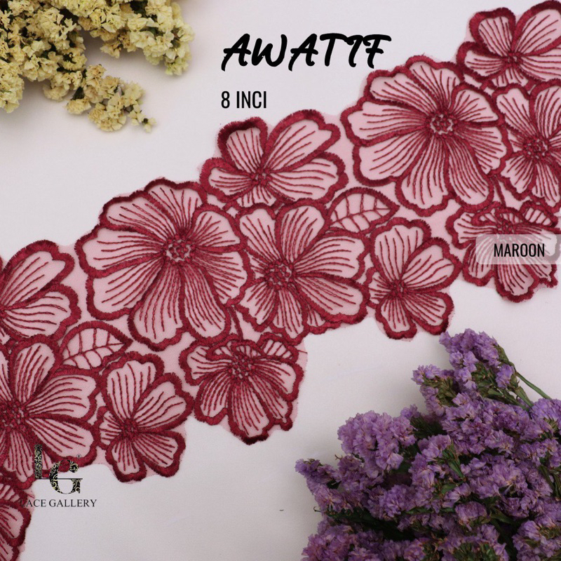 LACE AWATIF EXCLUSIVE BY LACE GALLERY | Shopee Malaysia