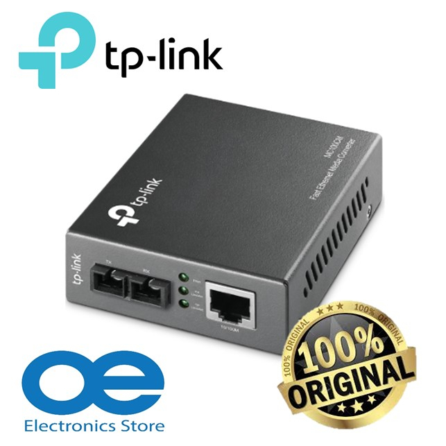 TP-LINK MC100CM Network Fiber 10/100 Mbps RJ45 To 100 Mbps Up To 2km ...