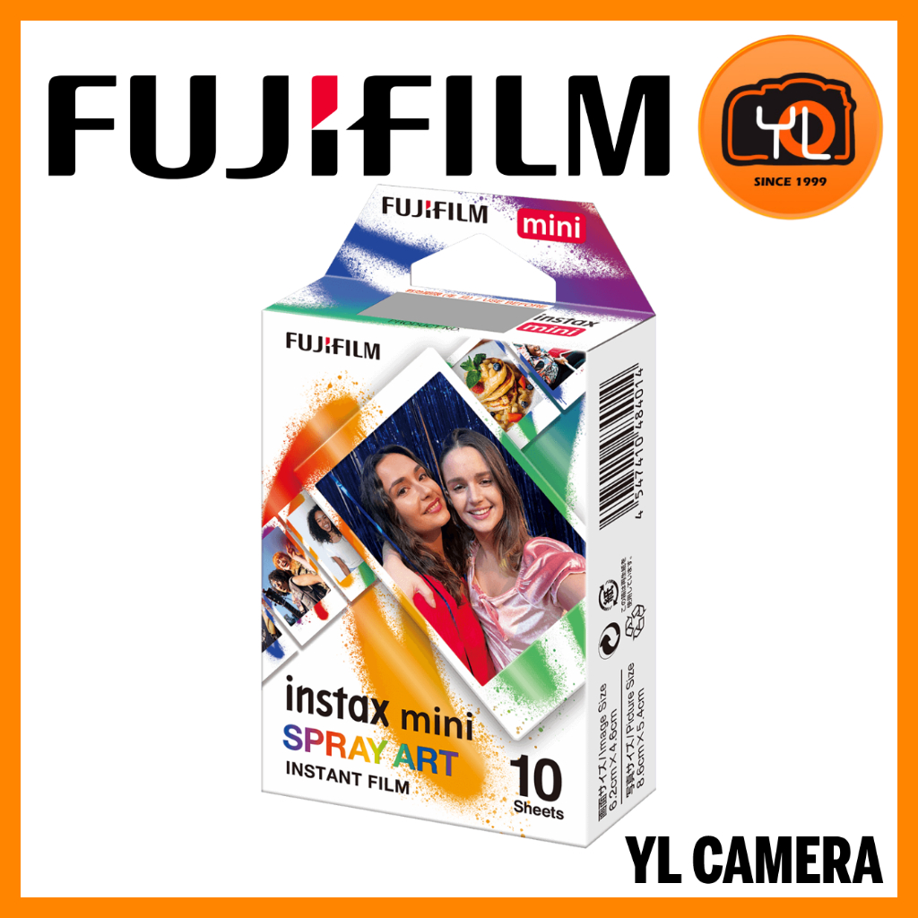 Fujifilm Instax Mini Spray Art Instant Film (10 Sheet) | Shopee Malaysia