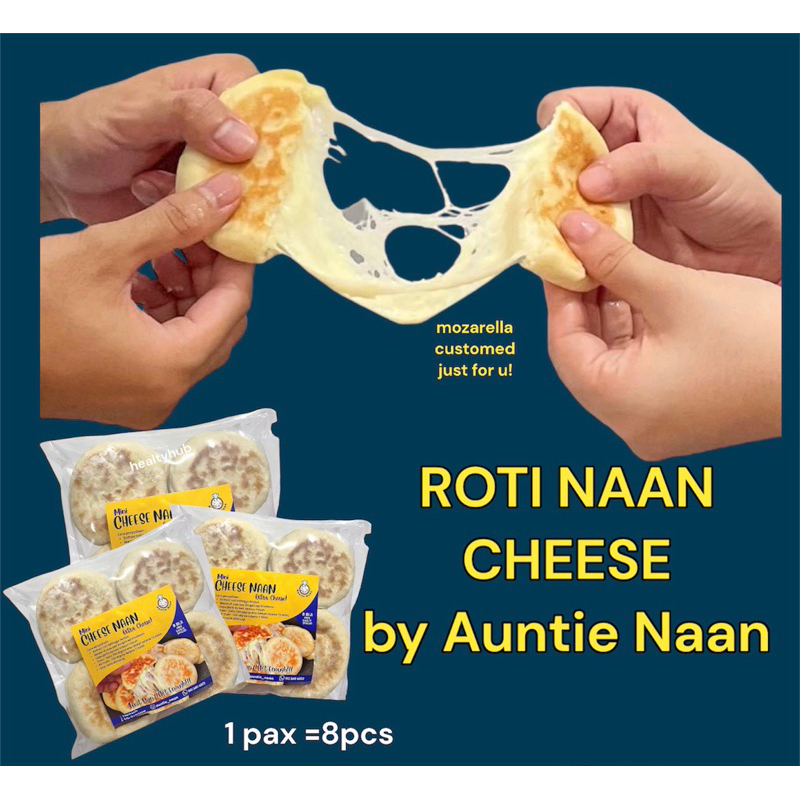 KAJANG SAHAJA!! SAME DAY DELIVERY! ROTI NAAN CHEESE ori by AUNTIE NAAN ...