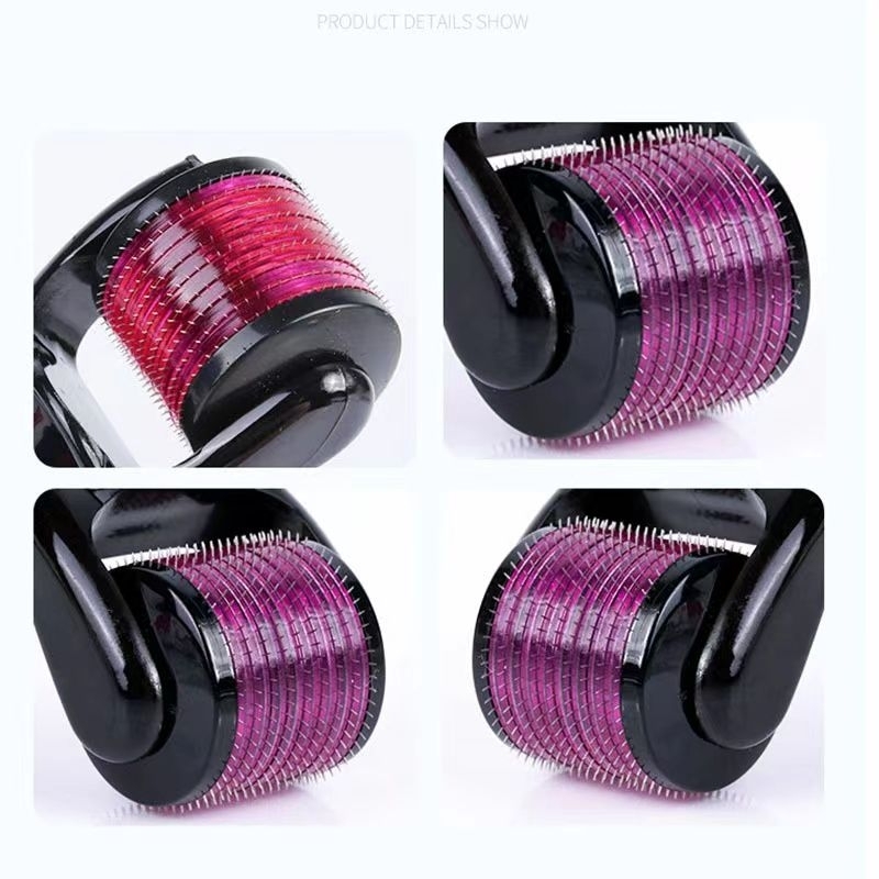 Hair Growth Derma Roller hair therapy skin acne treatment @hair vitamin ...
