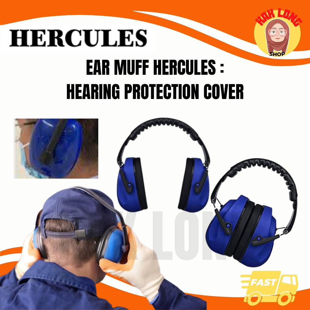 EAR MUFF | Hearing protection HERCULES | Shopee Malaysia