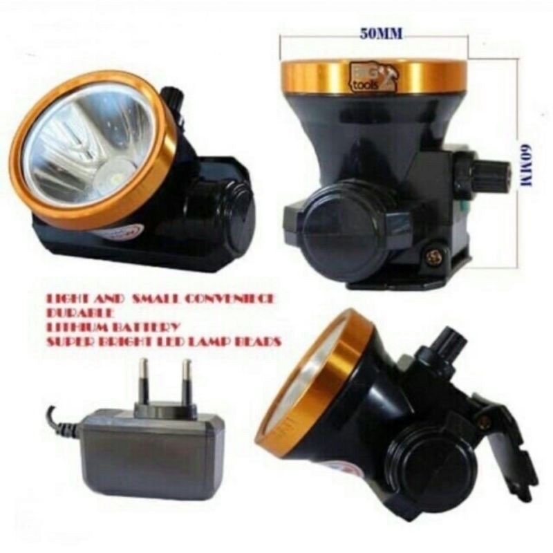 LED HEADLAMP 100W KINGOAL KG-029 WITH SUPER BRIGHT LED (TEKAN) | Shopee Malaysia