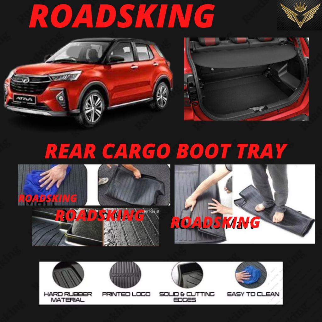 PERODUA ATIVA REAR CARGO BOOT TRAY CAR ACCESSORIES HIGH QUALITY ...