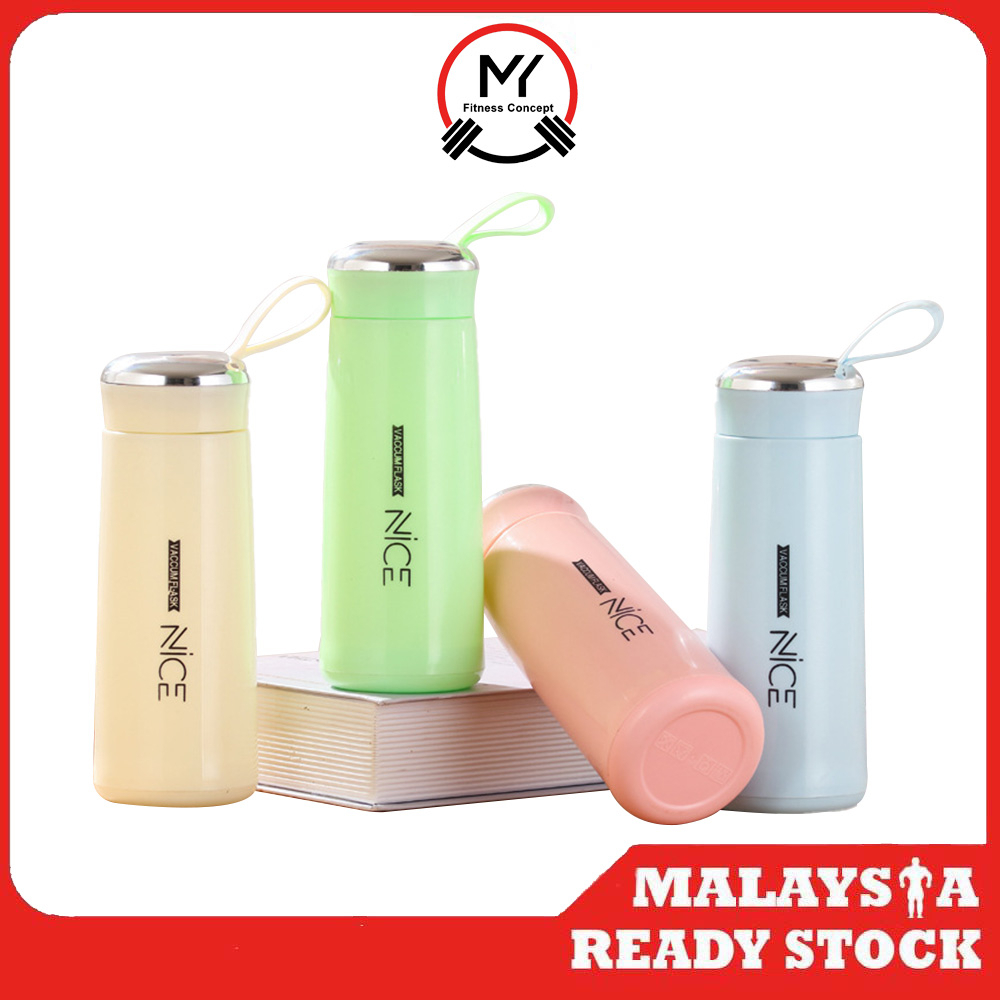 MY Fitness 400ML Botol Air Kaca Dapur Sukan Cawan Air Nice Glass Bottle ...