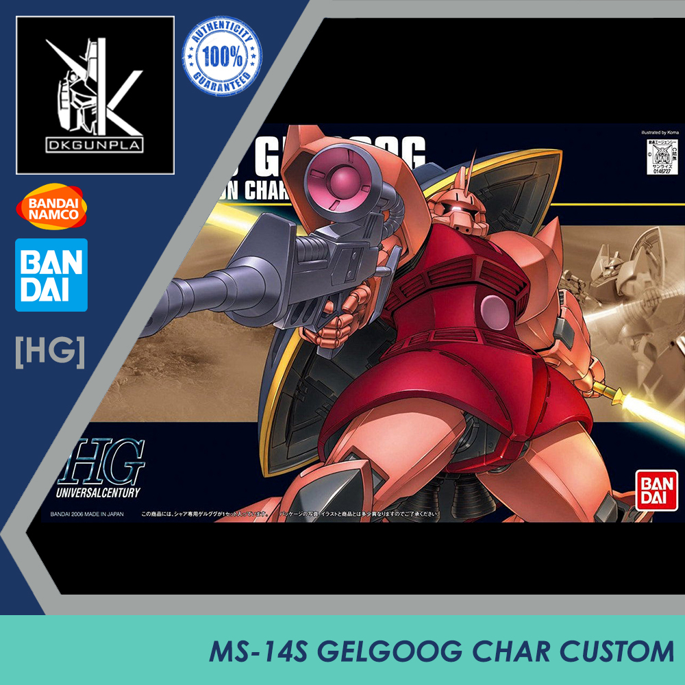 [HG] MS-14S Gelgoog Char Custom | Shopee Malaysia