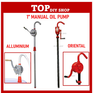 Oriental & Faris Oil Pump 1" Heavy Duty Hand Rotary Aluminium Manual ...
