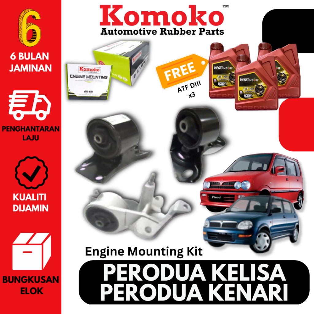 Engine Mounting PERODUA KELISA KENARI KOMOKO Engine Mounting Kelisa ...