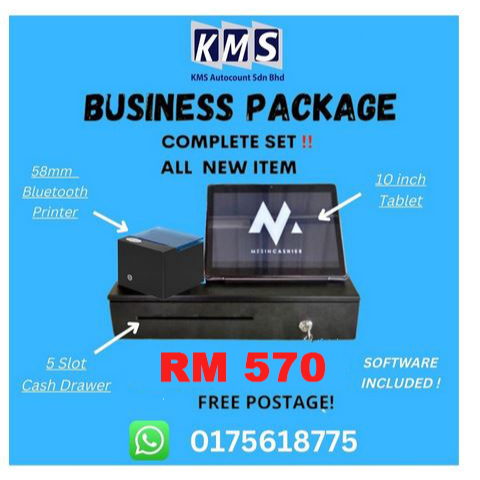 HOT SELLING!! Tablet Mesin Cashier POS System Mesin Kaunter Cashier ...