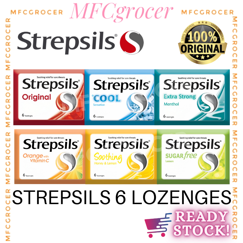 Strepsils Lozenges Assorted Flavours ( 24's / 6's ) | Shopee Malaysia