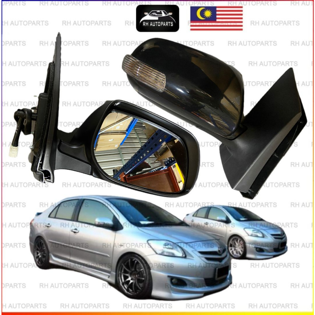 VIOS NCP93 SIDE MIRROR CERMIN SISI LH/RH | Shopee Malaysia